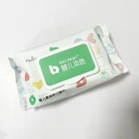 China Professional Fine Soft Disposable Unscent Baby Wipes For Sensitive Skin Caring for sale