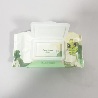 China Natural Skin Friendly Baby Wet Tissue Daily Care Hands And Face Wet Tissue For Infant for sale
