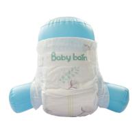 China Blue ADL Chlorine Free Eco Friendly Disposable Diapers For Newborn Baby for sale