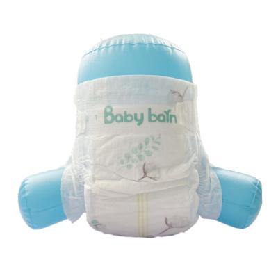 China Blue ADL Chlorine Free Eco Friendly Disposable Diapers For Newborn Baby for sale