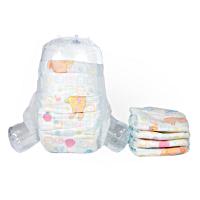 China SMMS Leg Cuff High Water Absorption Baby Night Nappies For Sensitive Skin for sale