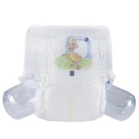 China Overnight Green ADL Organic Disposable Baby Nappies Big Elastic Waistband for sale