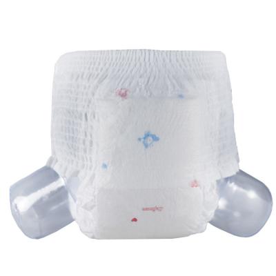 China Overnight Green ADL Organic Disposable Baby Nappies Big Elastic Waistband for sale
