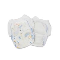 China 360 Elastic Waistband Pull Up Baby Diaper Fluff Pulp Disposable Training Pants for sale