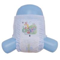 China 360 Degree Flexible Elastic Waistline Baby Pull Up Diaper Side Leak Prevention for sale