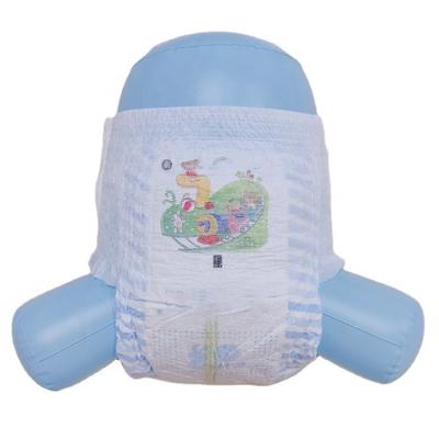 China 360 Degree Flexible Elastic Waistline Baby Pull Up Diaper Side Leak Prevention for sale