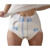 China 3D Leak Prevention Channel Disposable Adult Diaper Non Woven for sale