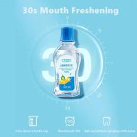 China Children's Fruit Flavor Oral Hygiene Tool 30S Quick Clean Mouthwash for sale