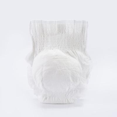 China 3D Leak Prevention Disposable Adult Diaper Plain Woven Dry Surface for sale