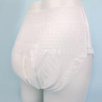China 3D Leak Prevention Disposable Adult Diaper Plain Woven Dry Surface for sale