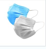 China 3 Ply Face Mask Medical Mask Non Woven Fabric UV Light Disinfection for sale
