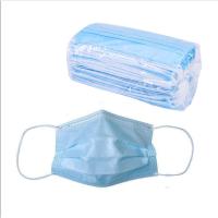 China 3 Ply Face Mask Medical Mask Non Woven Fabric UV Light Disinfection for sale