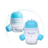 China Cotton Printed Breathable Disposable Diapers Size 4 Disposable Antileak Protection for sale