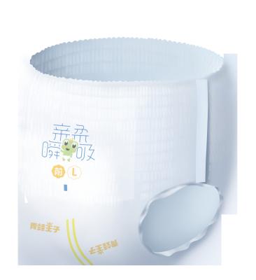 China Comprehensive Elastic Waistband Pull Up Baby Diaper Japanese Quality for sale
