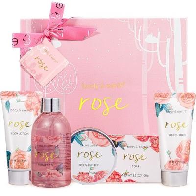 China Strawberry Shower Gel Gift Set Christmas Gift Set OEM ODM Private Label for sale