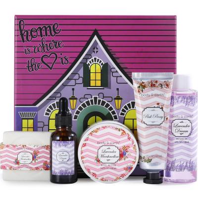 China Body Butter Hand Cream Shower Gel Massage Oil Bath Bar Shower Gel Gift Set OEM for sale