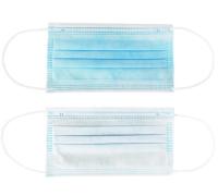 China Pharmaceutical Grade Earloop Disposable Face Mask Elastic Earloop 17.5x9.5cm for sale