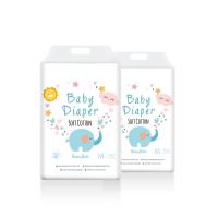 China 360 Degree Round Elastic Waistband Disposable Diaper Pant For Potty Training for sale