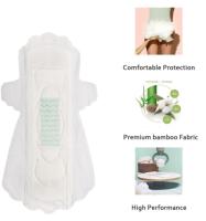 China Super Comfortable Pure Cotton Anion Ladies Sanitary Napkins Over Night Use for sale
