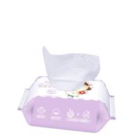 China Custom Logo 40gsm Natural Organic Disposable Wet Wipes Spunlace Non Woven for sale