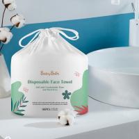 China OEM ODM 100-120Pcs Cotton Dry Wipe Facial Cotton Dry Baby And Adult Wipes for sale