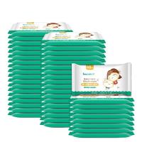 China Eco Friendly Comfort Biodegradable Disposable Wet Wipes For Baby And Adult for sale