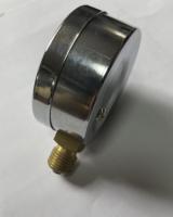 China 75mm Bayonet Bezel Ring Pressure Gauge 40Bar 100 Bar Brass Connection IP43 for sale