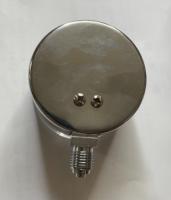 China 1/8 Npt Low Pressure Capsule Gauge 0-10 Psi Steel Chromed Plated Case for sale