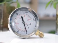 China Liquid Fuel Hydraulic Glycerine Filled Pressure Gauge 15000 Psi Manometer for sale