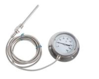 China Capillary Spiral Bimetallic Thermometer Gauge Boiler Tube Industrial Bimetal for sale