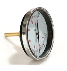 China Bimetal Dial Thermometer Temperature Gauge 80mm  Hot Water  Swimming Pool for sale