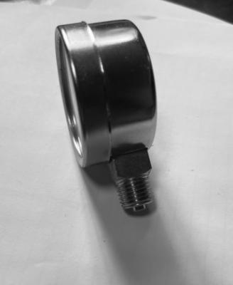 China Air System Dry Pressure Gauge Ss Full Stainless Steel Pressure Gauge 3/8