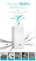 China Portable Wifi Deep UV Sterilizer ABS Materials With Air Disinfection Kit Anion for sale