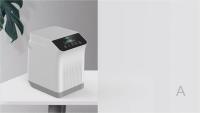 China Home PM2.5 Duct Air Cleaner Hepa And Carbon Filter Air Purifier With Digital Display for sale