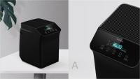 China Home PM2.5 Duct Air Cleaner Hepa And Carbon Filter Air Purifier With Digital Display for sale