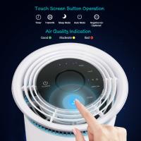 China Commercial 24W PM2.5 Air Filter Customized Office Desktop Air Purifier for sale
