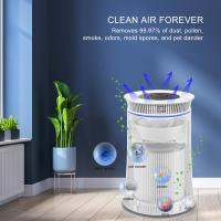 China Germicidal UV Lamp Air Purifier Mute Smoke Removal Negative Ion Hepa Air Purifier for sale