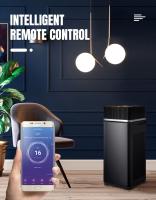 China Portable Hepa Negative Ion Air Cleaner Home Office Silent Ionic Air Purifier for sale