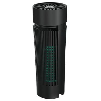 China Car Hepa Ionizer Air Purifier For Smokers VOC Sensor 3000mAh Battery for sale