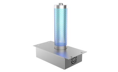China Clean Comfort Duct Mounted UV Air Purifier H13 HEPA Filter Dust Odor Removal For House for sale