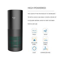 China Dual Fast Charge USB Car Air Purifier Ionizer 5.6 Million Negative Ion Anti Microbial for sale