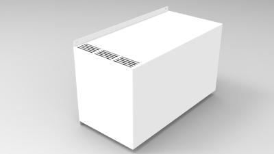 China 300m3/h Elevator Air Purifier Wall Mounted White Color With Anion Plasma Generator for sale