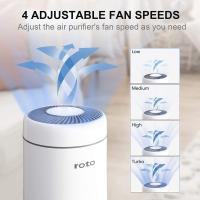 China Low Noise Air Purifier Cleaner Removal 99.9% Air Purifier For Bathroom Odors for sale