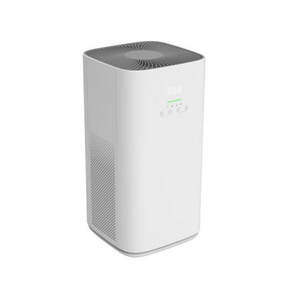 China White Color CADR 400m3/h Anion Air Purifier ABS UV Light Hepa Filter Air Purifier for sale