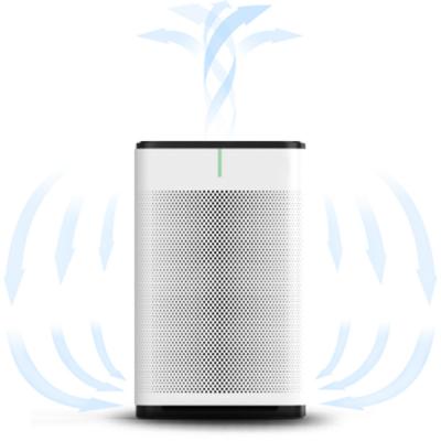 China Eliminates Germs Floor Standing Air Purifier With UV Light Sanitizer 220V for sale