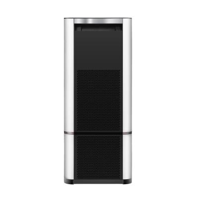 China Smart Led Display Screen Floor Standing Air Purifier Mini Portable HEPA Home Room for sale