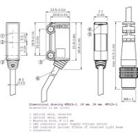 China SICK WTB2S-2P1151 Miniature Photoelectric Sensor Precise Detection High Reliability for sale