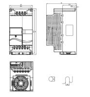 China Delta VFD055E43A VFD-E Series 5.5 kW 7.5 HP AC Drive IP20 Constant Torque for sale
