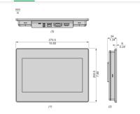 China Schneider HMIET5500 10.1 Inch HMI Touchscreen Panel 24V DC 800 MHz ARM Cortex A8 for sale