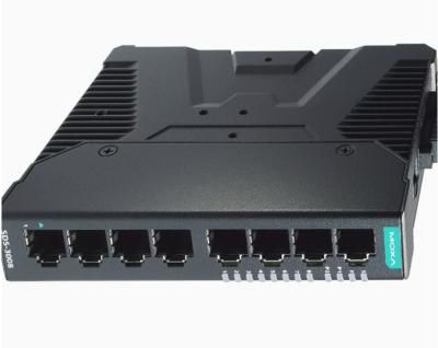 China MOXA SDS-3008-T Layer 2 Managed Ethernet Switch 8 Port 12-48VDC Industrial Smart Switch for sale
